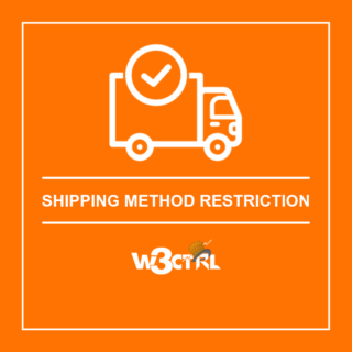 Shipping Method Restriction Magento 2 Extension Adobe Commerce - W3ctrl Services